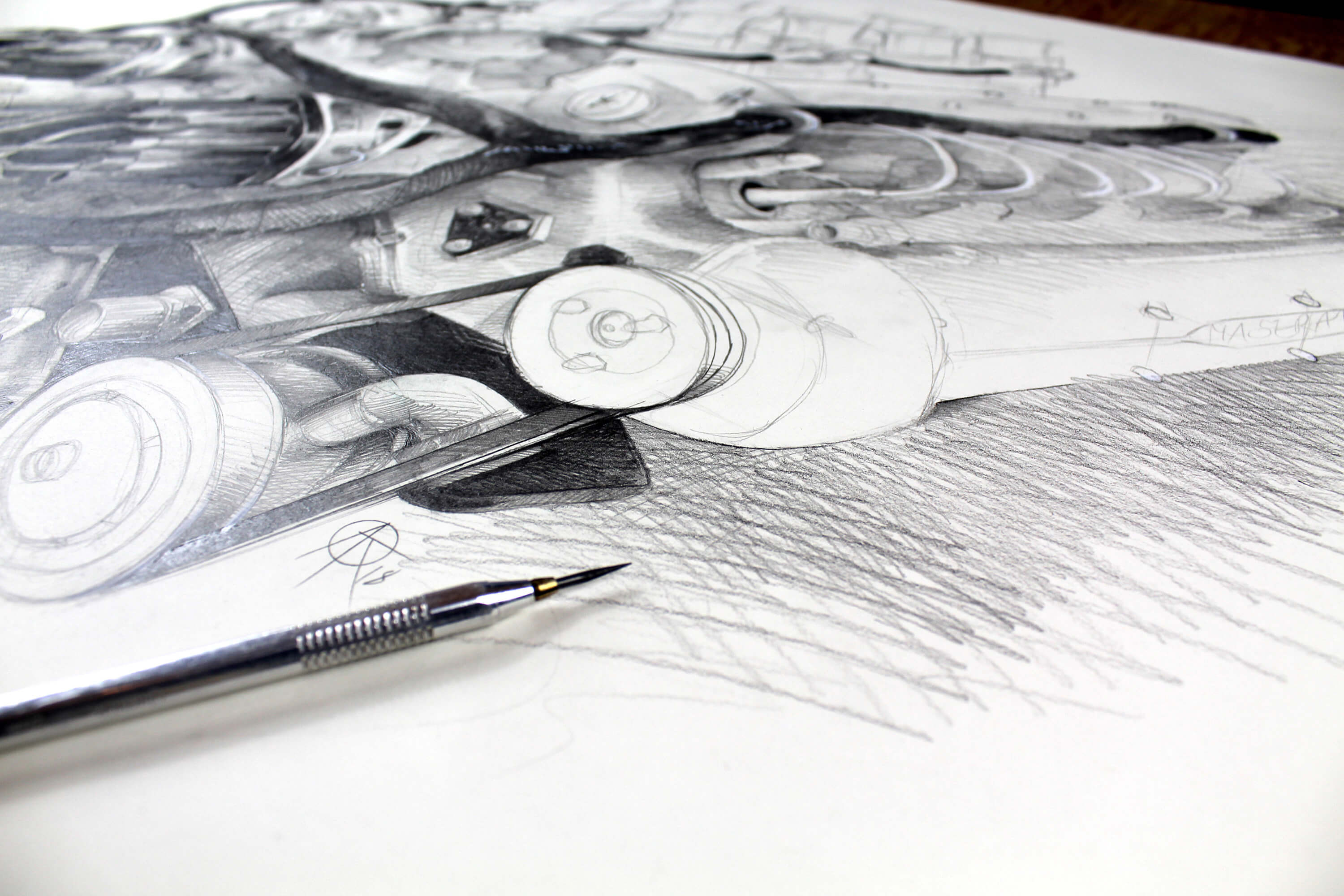 CAR ARTWORKS | ABOUT | learn more about the mechanical art